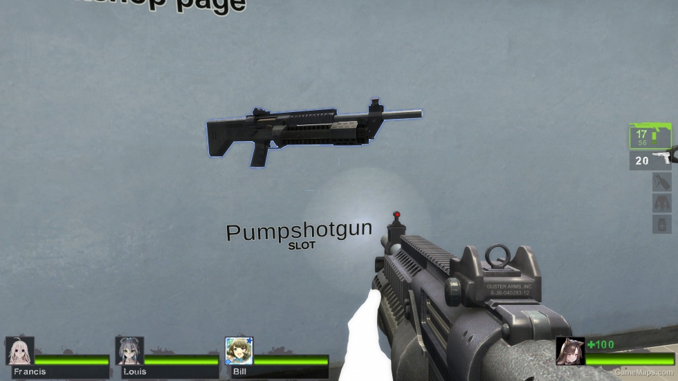 Black Ops 2 M1216 [pump shotgun] (Mod) for Left 4 Dead 2 - GameMaps.com