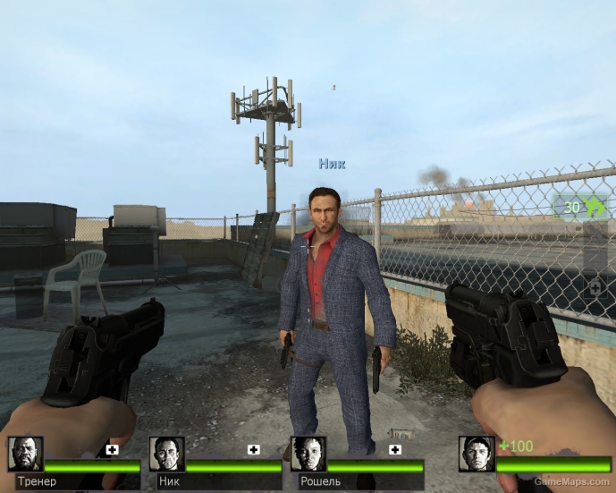 Blue (Navy) suit for Nick (Mod) for Left 4 Dead 2 - GameMaps.com