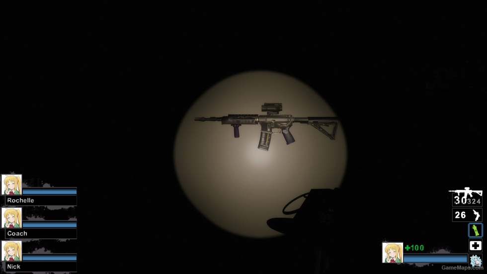 Blue Archive - Joumae Saori's Arius Rifle-SIG Sauer M400 rifle [M16A2 ...