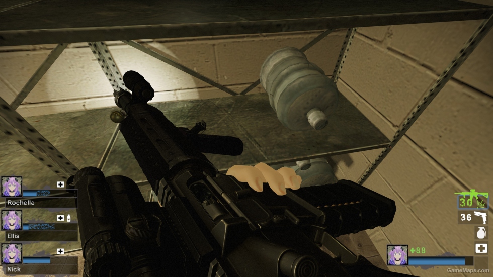 Blue Archive - Joumae Saori's Arius Rifle-SIG Sauer M400 rifle [M16A2 ...