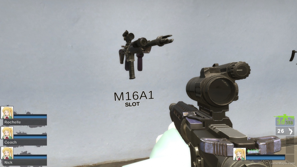 Blue Archive - Joumae Saori's Arius Rifle-SIG Sauer M400 rifle [M16A2 ...