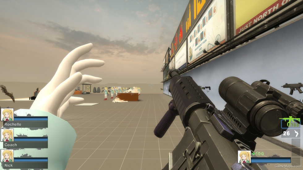 Blue Archive - Joumae Saori's Arius Rifle-SIG Sauer M400 rifle [M16A2 ...