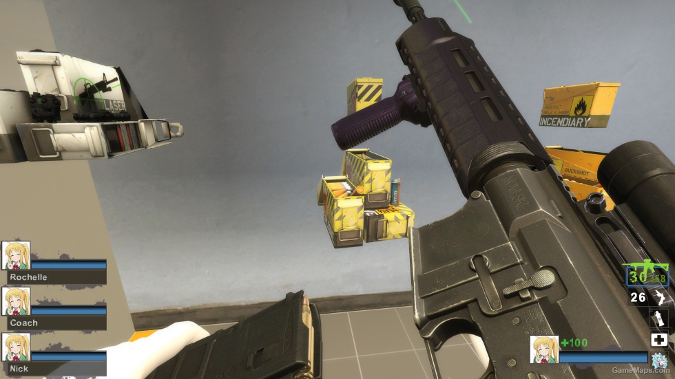 Blue Archive - Joumae Saori's Arius Rifle-SIG Sauer M400 rifle [M16A2 ...