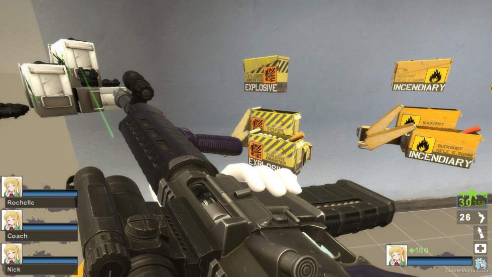 Blue Archive - Joumae Saori's Arius Rifle-SIG Sauer M400 rifle [M16A2 ...