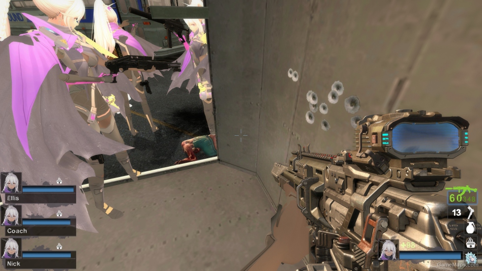 BO3 KN44 Double magazine Replace AK47 v2 (Mod) for Left 4 Dead 2 - GameMaps.com