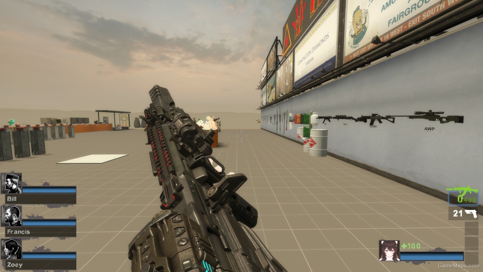 BO3 KN44 Double magazine Replace AK47 v2 (Mod) for Left 4 Dead 2 - GameMaps.com