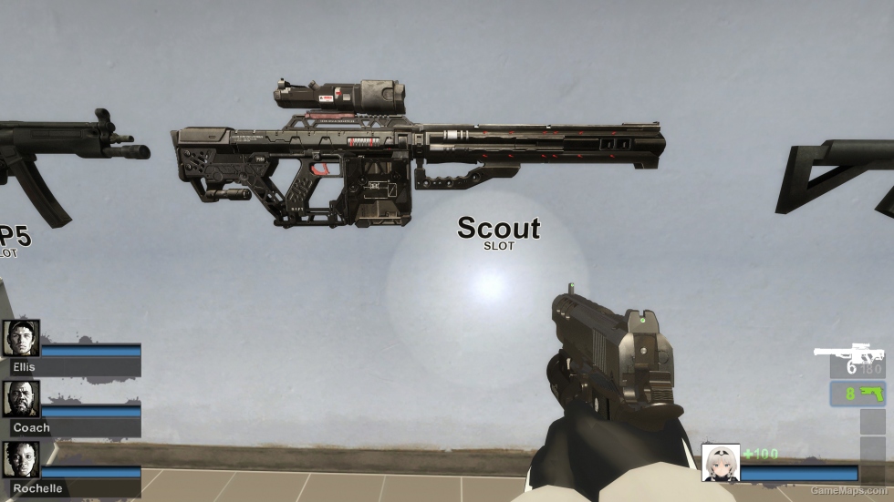 Bo3 SVG-100 [Scout] (request) (Mod) for Left 4 Dead 2 - GameMaps.com