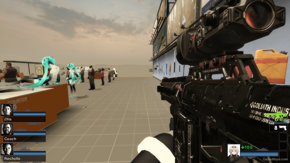 Bo3 SVG-100 [Scout] (request) (Mod) for Left 4 Dead 2 - GameMaps.com