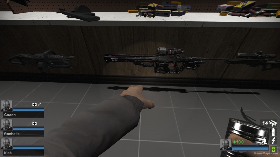 Bo3 SVG-100 [Scout] (request) (Mod) for Left 4 Dead 2 - GameMaps.com