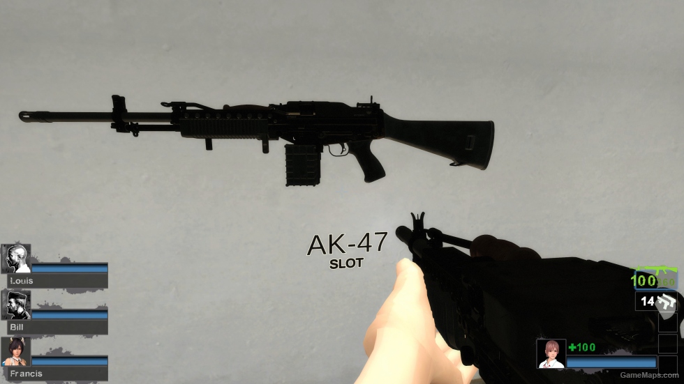 BOCW STONER 63 (AKM) (request) (Mod) for Left 4 Dead 2 - GameMaps.com