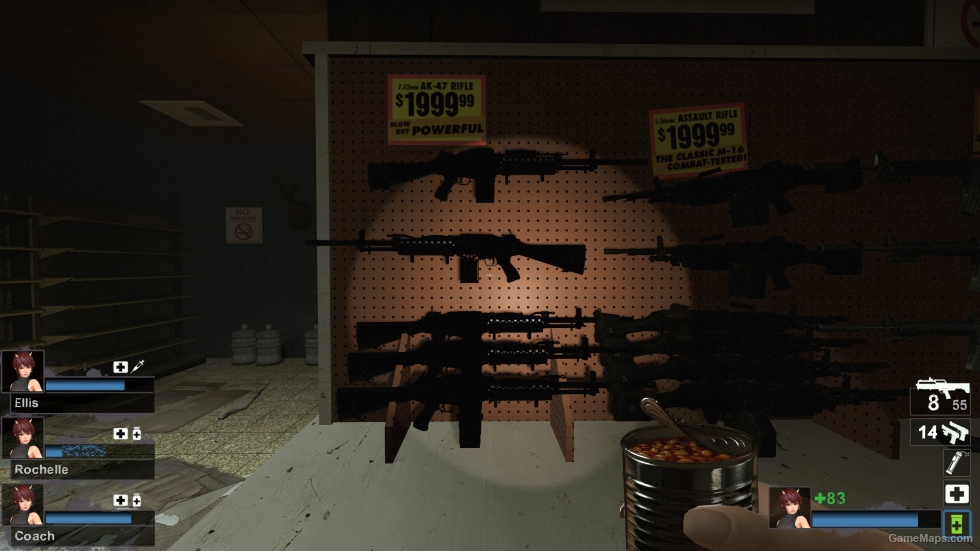 BOCW STONER 63 (AKM) (request) (Mod) for Left 4 Dead 2 - GameMaps.com