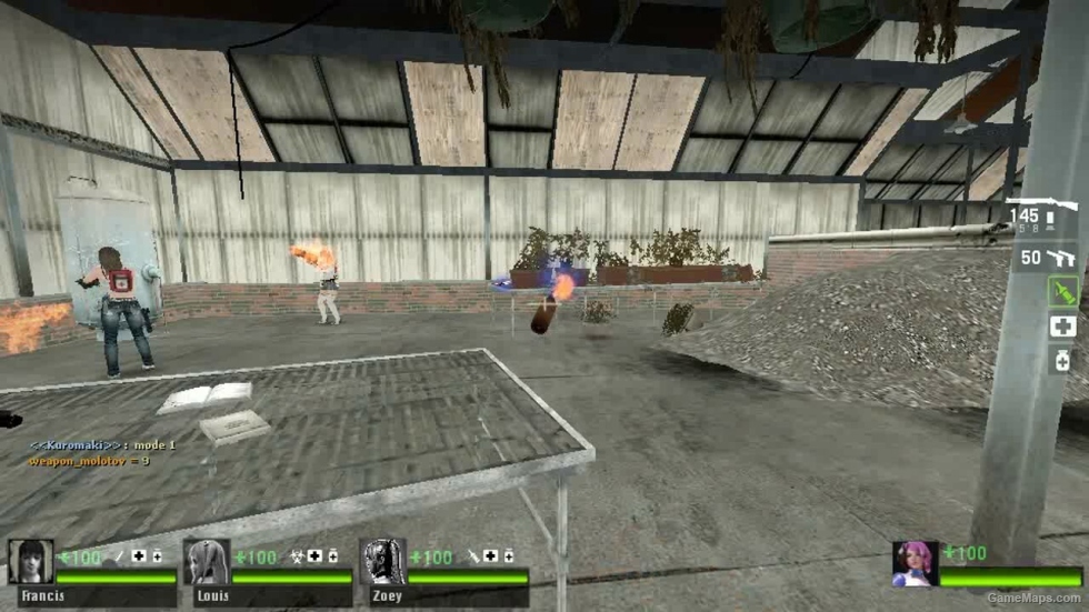 Bot Flame Evasion (Vscript) (Mod) for Left 4 Dead 2 - GameMaps.com