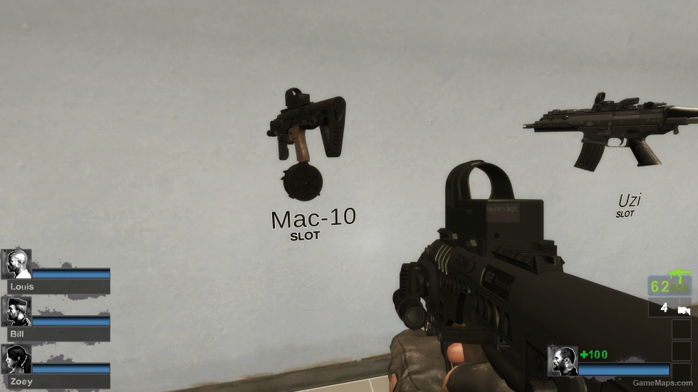 CAA Micro-Roni Glock MK.2 (silenced smg) {request} (Mod) for Left 4 ...