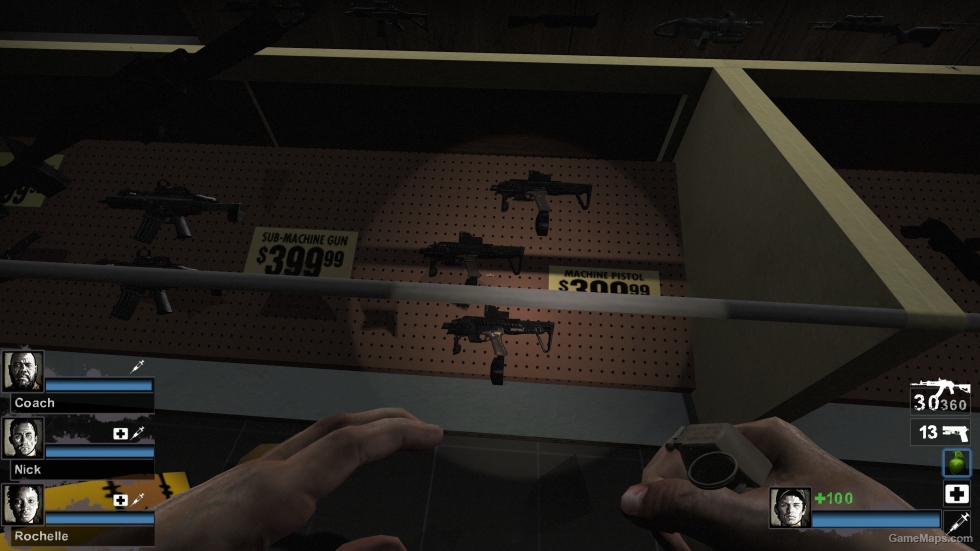 CAA Micro-Roni Glock MK.2 (silenced smg) {request} (Mod) for Left 4 ...