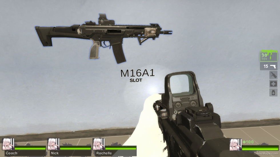 Call of Duty Modern Warfare Kilo 141(HK433) Replaces M16 (Mod) for Left ...