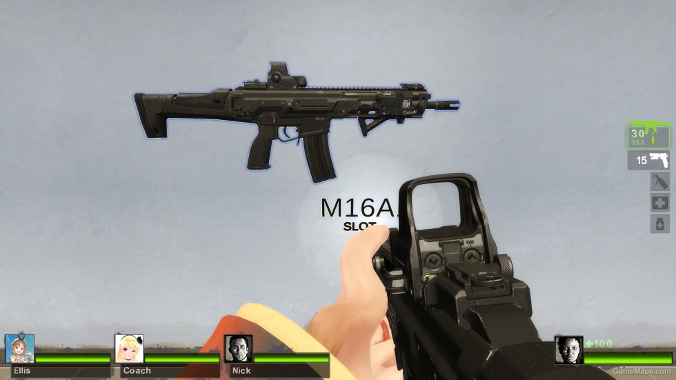 Call of Duty Modern Warfare Kilo 141(HK433) Replaces M16 v3 (Mod) for ...