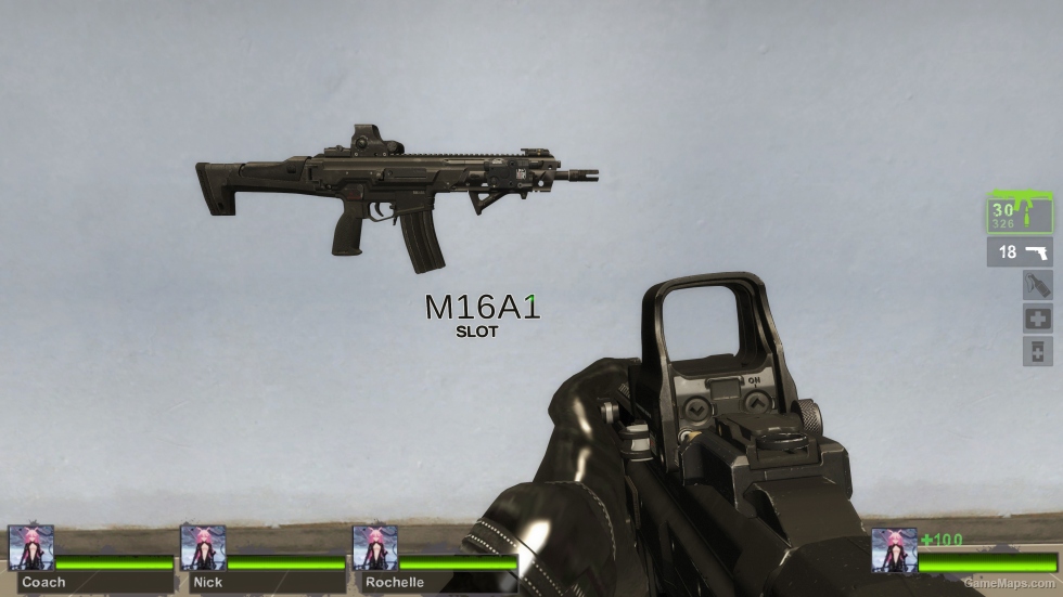 Call of Duty Modern Warfare Kilo 141(HK433) Replaces M16 v3a (Mod) for ...