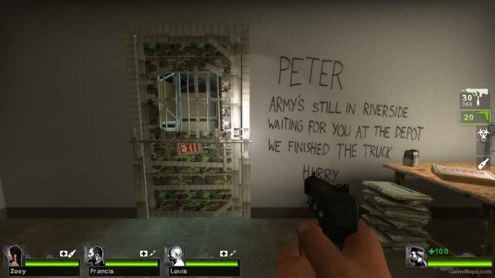 Camouflage Safe Door (Mod) for Left 4 Dead 2 - GameMaps.com