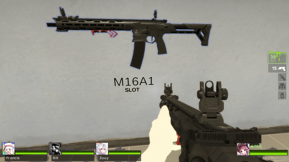 Cobalt Kinetics EDGE Rifle v3 (M16A2) [Sound fix Ver] (Mod) for Left 4 ...