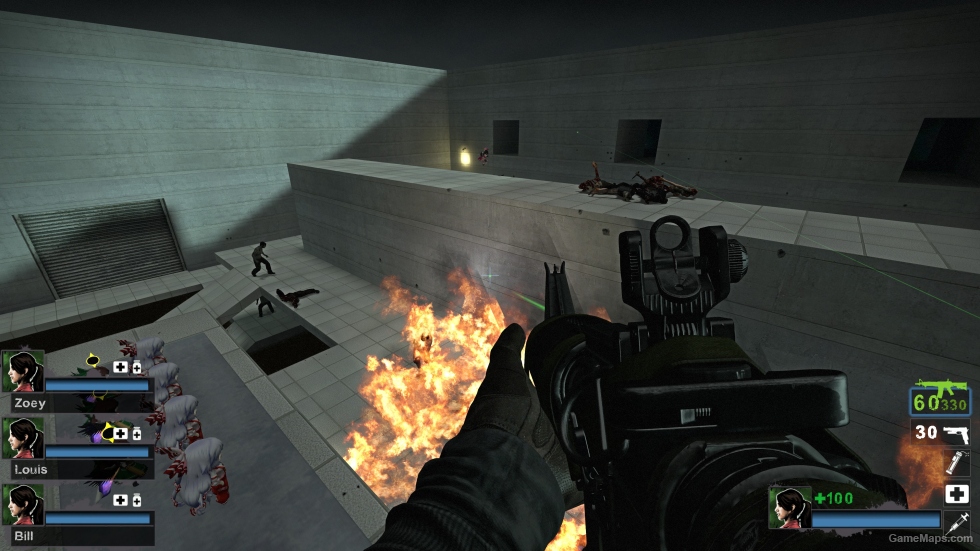 COD: BOCW XM4 - MW2019 MK18 Animations [Desert Rifle] (request) (Mod) for Left 4 Dead 2 ...