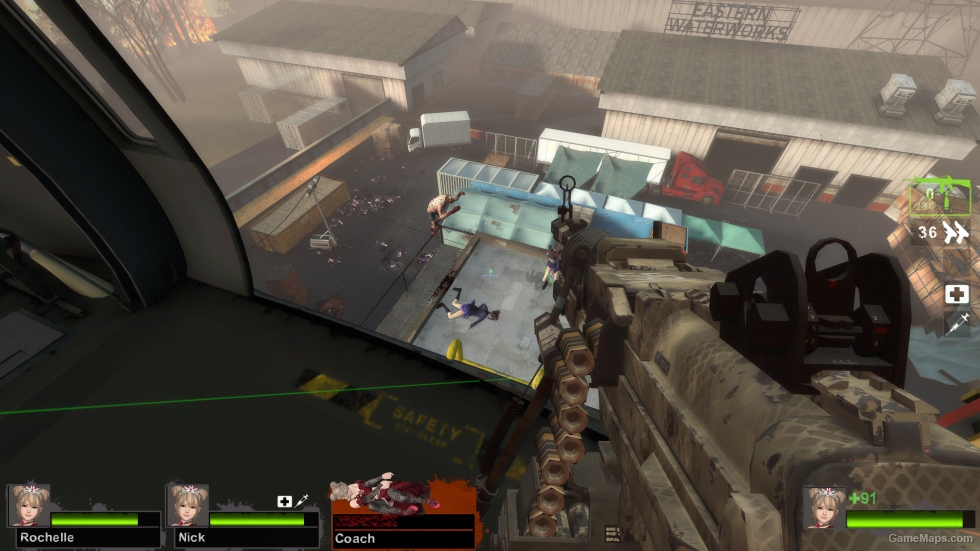 CoD:Ghost LSAT (M16A2) (Mod) for Left 4 Dead 2 - GameMaps.com