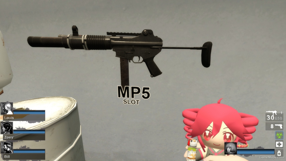 COD Ghosts K7 (MP5N) [request] (Mod) for Left 4 Dead 2 - GameMaps.com