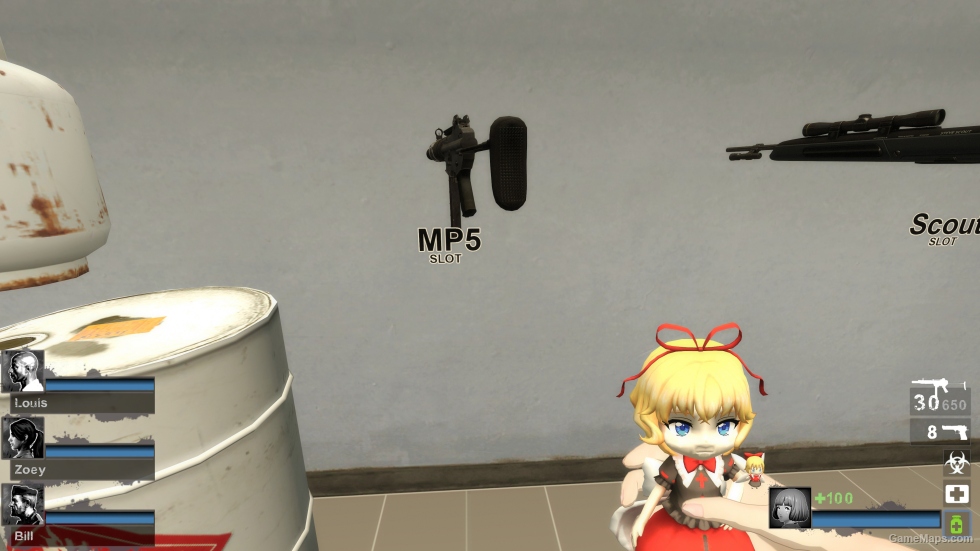 COD Ghosts K7 (MP5N) [request] (Mod) for Left 4 Dead 2 - GameMaps.com