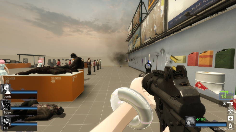 COD Ghosts K7 (MP5N) [request] (Mod) for Left 4 Dead 2 - GameMaps.com