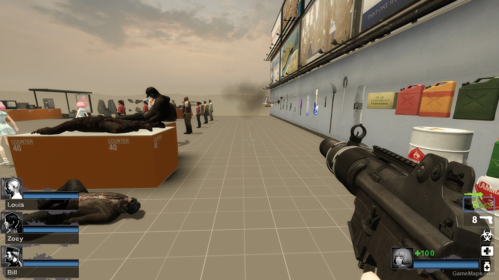 COD Ghosts K7 (MP5N) [request] (Mod) for Left 4 Dead 2 - GameMaps.com