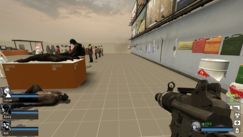 COD Ghosts K7 (MP5N) [request] (Mod) for Left 4 Dead 2 - GameMaps.com