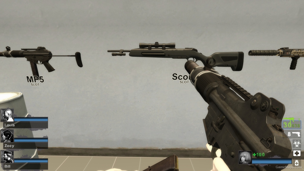 COD Ghosts K7 (MP5N) [request] (Mod) for Left 4 Dead 2 - GameMaps.com