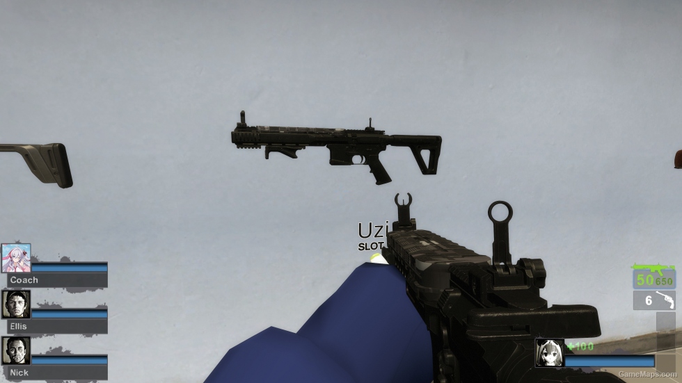COD MW22 Black FSS Hurricane (UZI SMG) [request] (Mod) for Left 4 Dead 2 - GameMaps.com