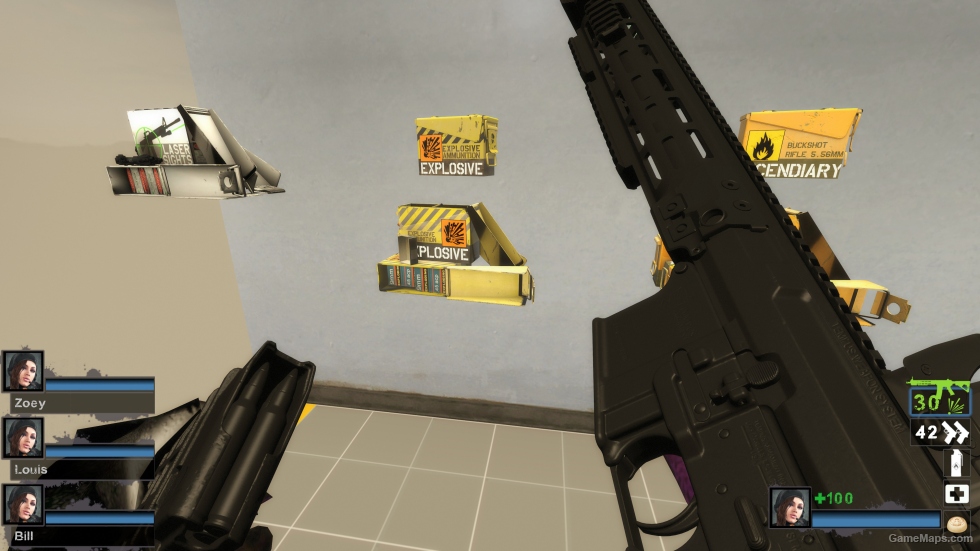 COD MW22 GOAT Black M4 (M16) v15 (Mod) for Left 4 Dead 2 - GameMaps.com