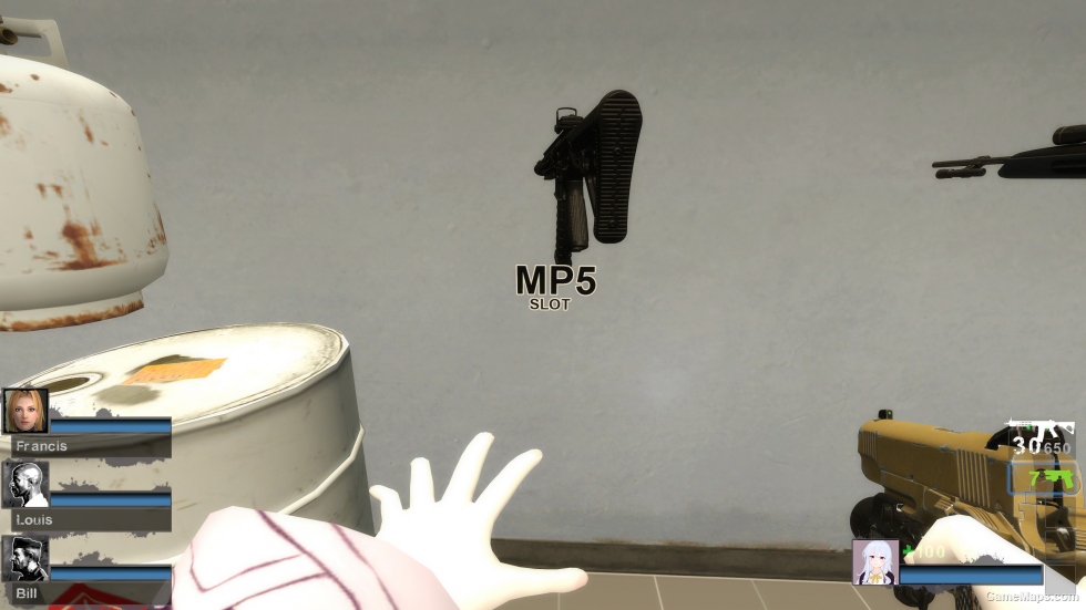 COD MW22 GOAT Black M4 (MP5N) (request) (Mod) for Left 4 Dead 2 ...