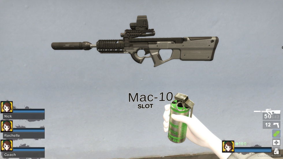 COD MW22 Tactical PDSW528-S (SMG-Mac-10) (Mod) for Left 4 Dead 2 ...
