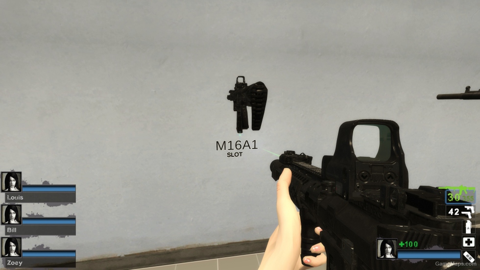 COD:MW AR15 Zip-Tie SD Black [M16A2] (Mod) for Left 4 Dead 2 - GameMaps.com