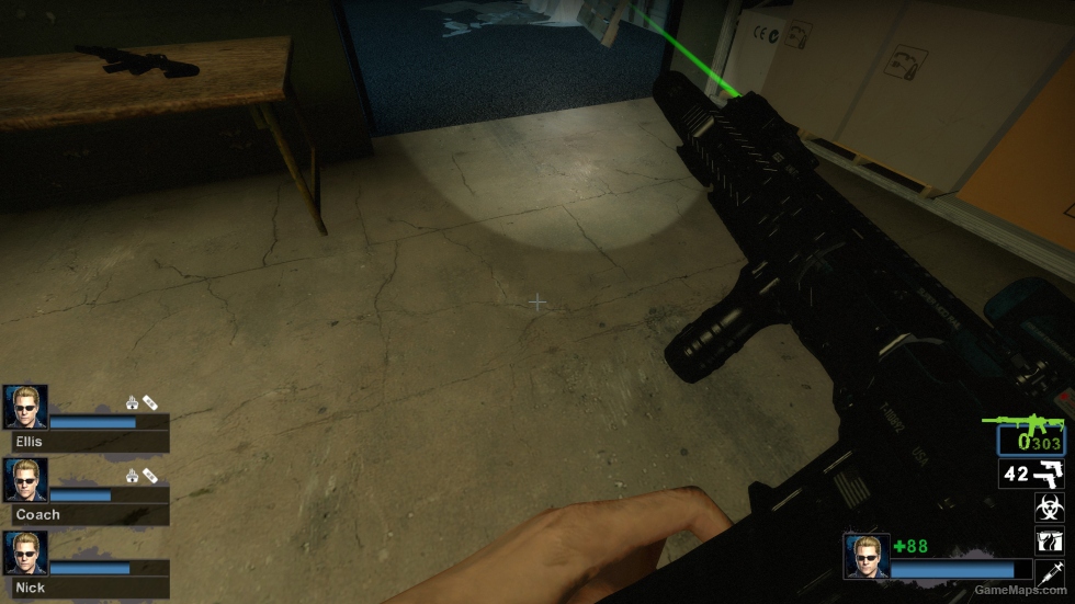 COD:MW AR15 Zip-Tie SD Black [M16A2] (Mod) for Left 4 Dead 2 - GameMaps.com