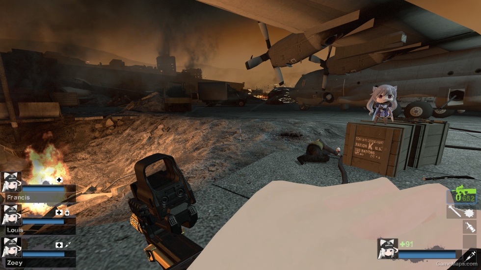 CODMW2019 P90 AREA 51 (UZI) v2 [Sound fix Ver] (Mod) for Left 4 Dead 2 ...