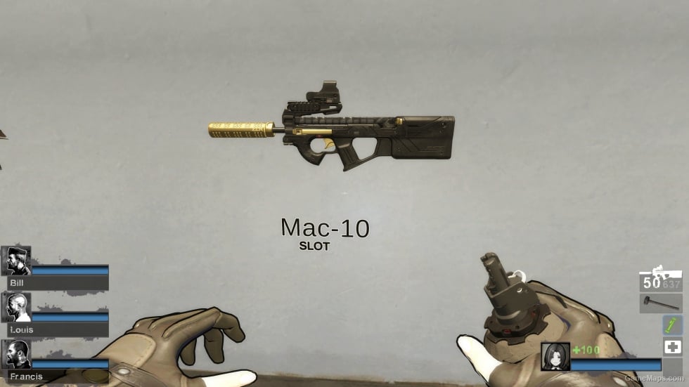 CODMW2019 P90 SD AREA 51 (MAC10) [Sound fix Ver] (Mod) for Left 4 Dead ...