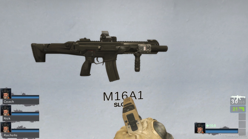 CODMW Heckler & Koch HK433 SD Black (M16A2) (Mod) for Left 4 Dead 2 ...