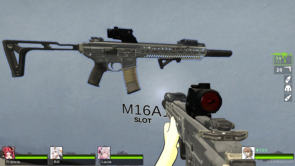 CODMW SIG MCX [M16A2] (request) (Mod) for Left 4 Dead 2 - GameMaps.com