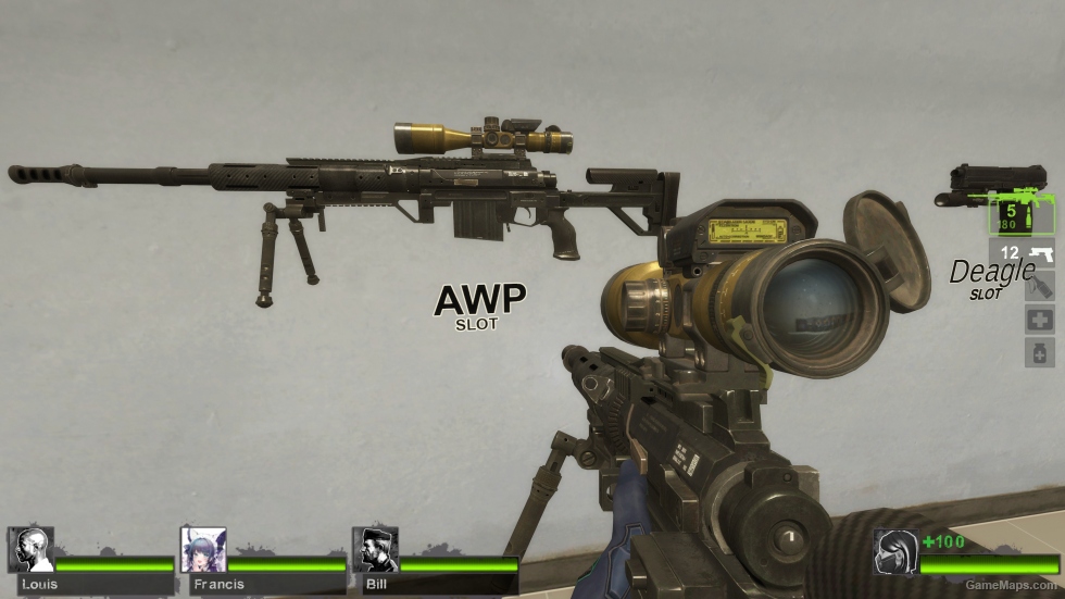 CODOL CheyTec M200 UnSensor (AWP) [request] - Sound fix Ver (Mod) for Left 4 Dead 2 - GameMaps.com