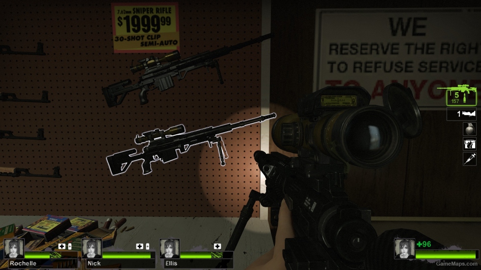 CODOL CheyTec M200 UnSensor (military sniper) (Mod) for Left 4 Dead 2 ...