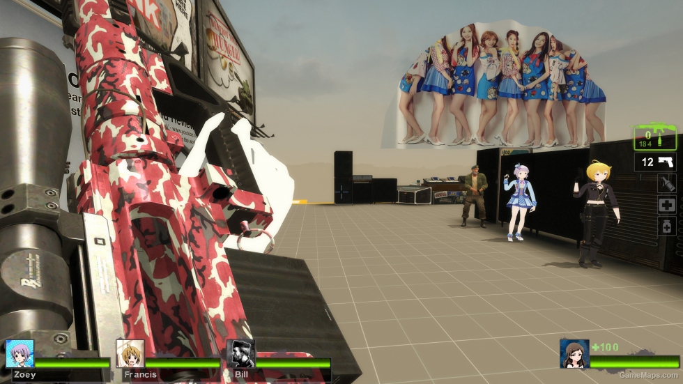 CODOL Original M200 camos05 [Cele anims] (military sniper) (Mod) for Left 4 Dead 2 - GameMaps.com