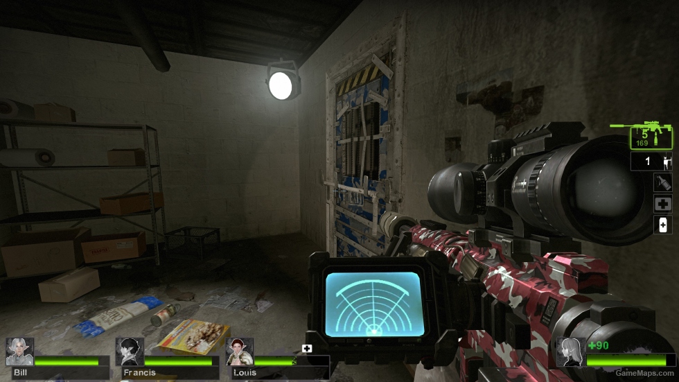 CODOL Original M200 camos05 [Cele anims] (military sniper) (Mod) for Left 4 Dead 2 - GameMaps.com