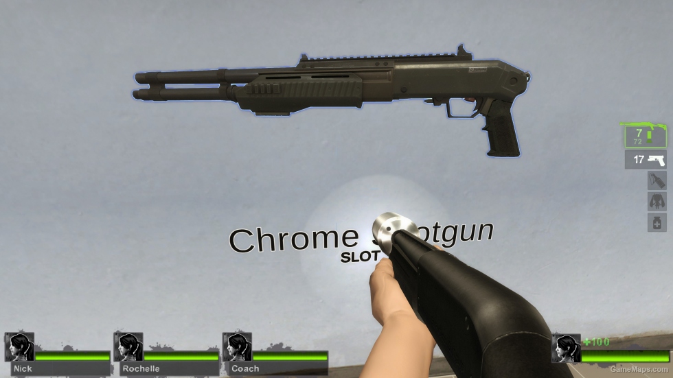 CODOL Spas-12(Chrome Shotgun) (Mod) for Left 4 Dead 2 - GameMaps.com