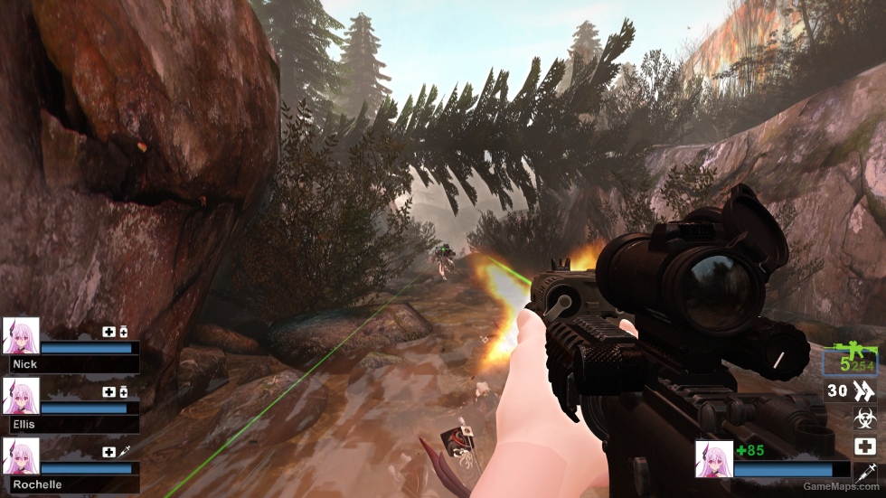 Colt M4A1 [US Army Standard Issue] (M16) v3 (Mod) for Left 4 Dead 2 ...