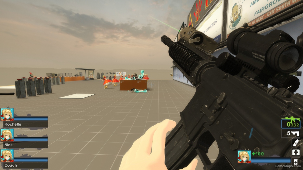 Colt M4A1 [US Army Standard Issue] (M16) v3 (Mod) for Left 4 Dead 2 ...