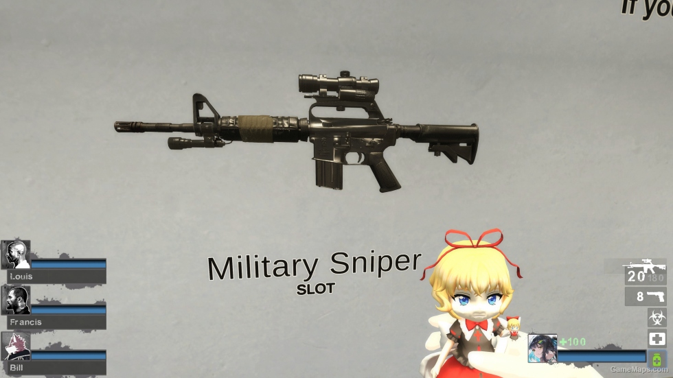 Colt M723 (Military Sniper) [request] (Mod) for Left 4 Dead 2 ...