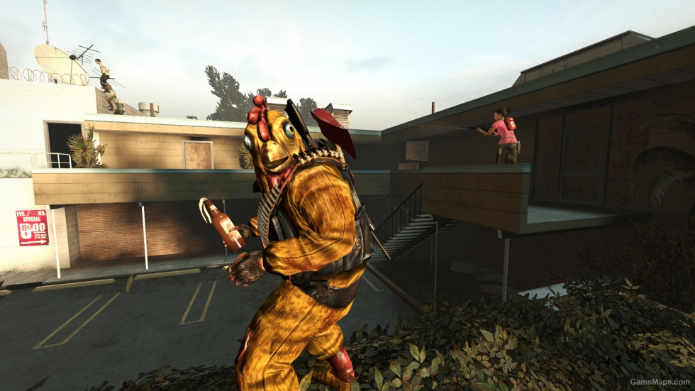 Commando Chicken (Coach) (Mod) for Left 4 Dead 2 - GameMaps.com